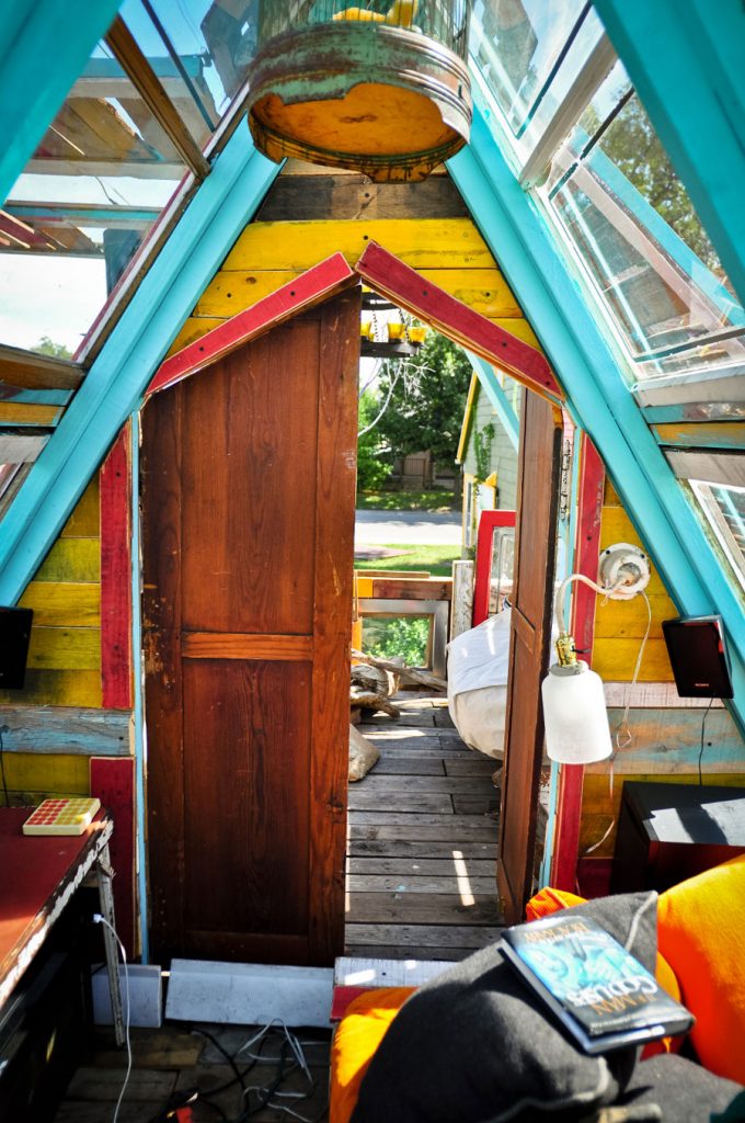 Tiny Barber Shop Downstairs. Tiny House Upstairs. – Tiny House Swoon